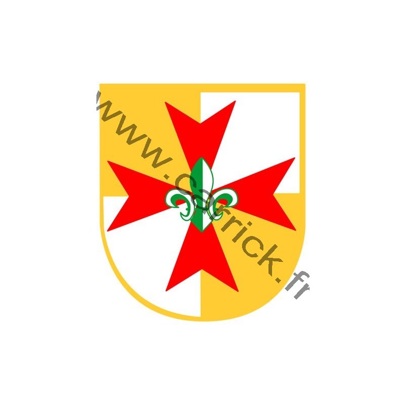 Croix tissée Europa-Scouts - CARRICK France